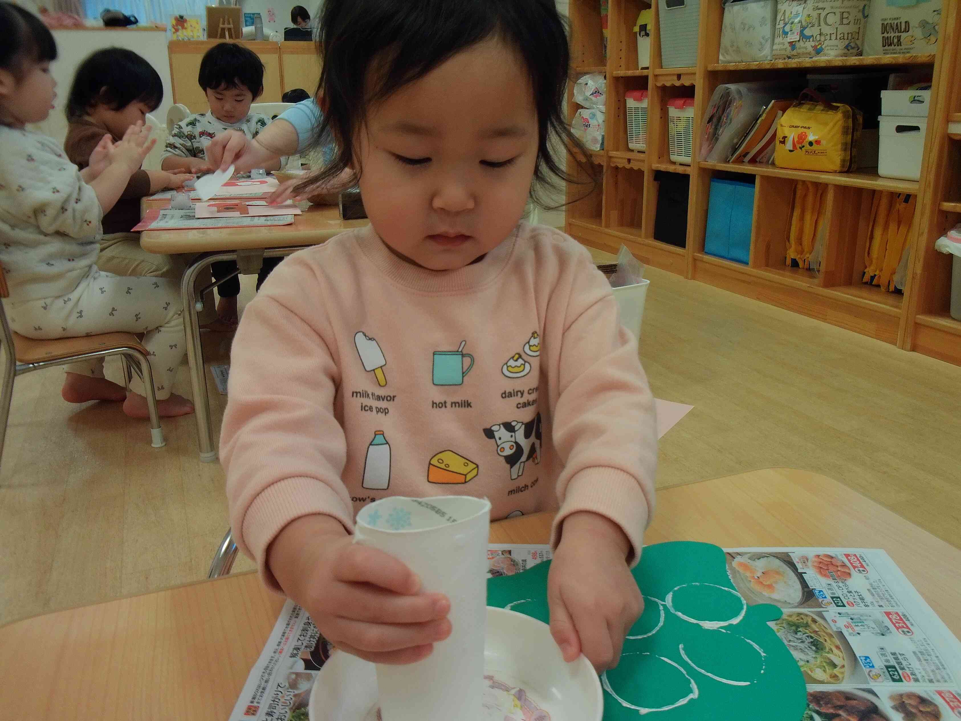 1月の製作【あひる組】｜ニチイキッズ出水しんまち保育園｜ニチイキッズ