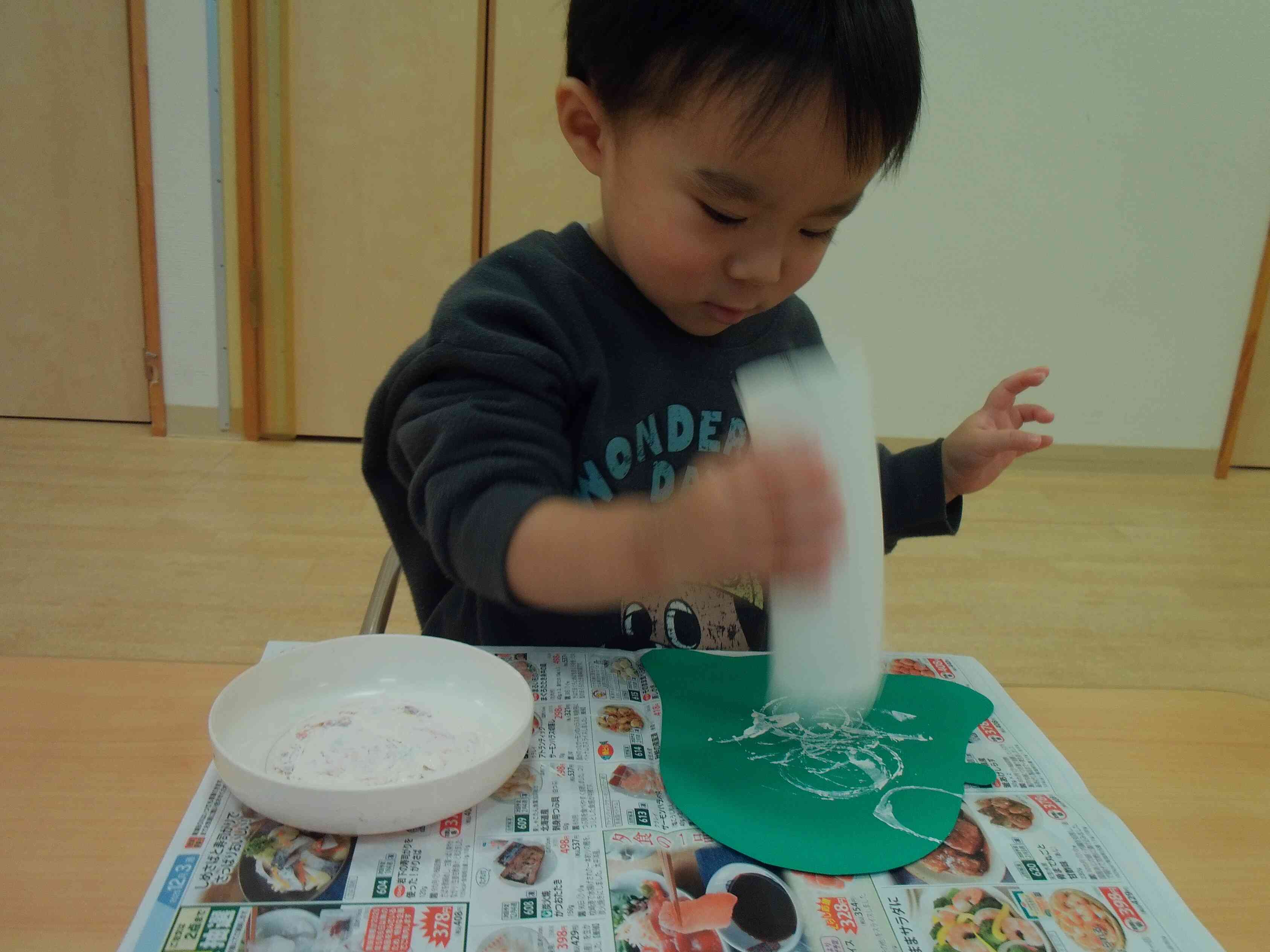 1月の製作【あひる組】｜ニチイキッズ出水しんまち保育園｜ニチイキッズ