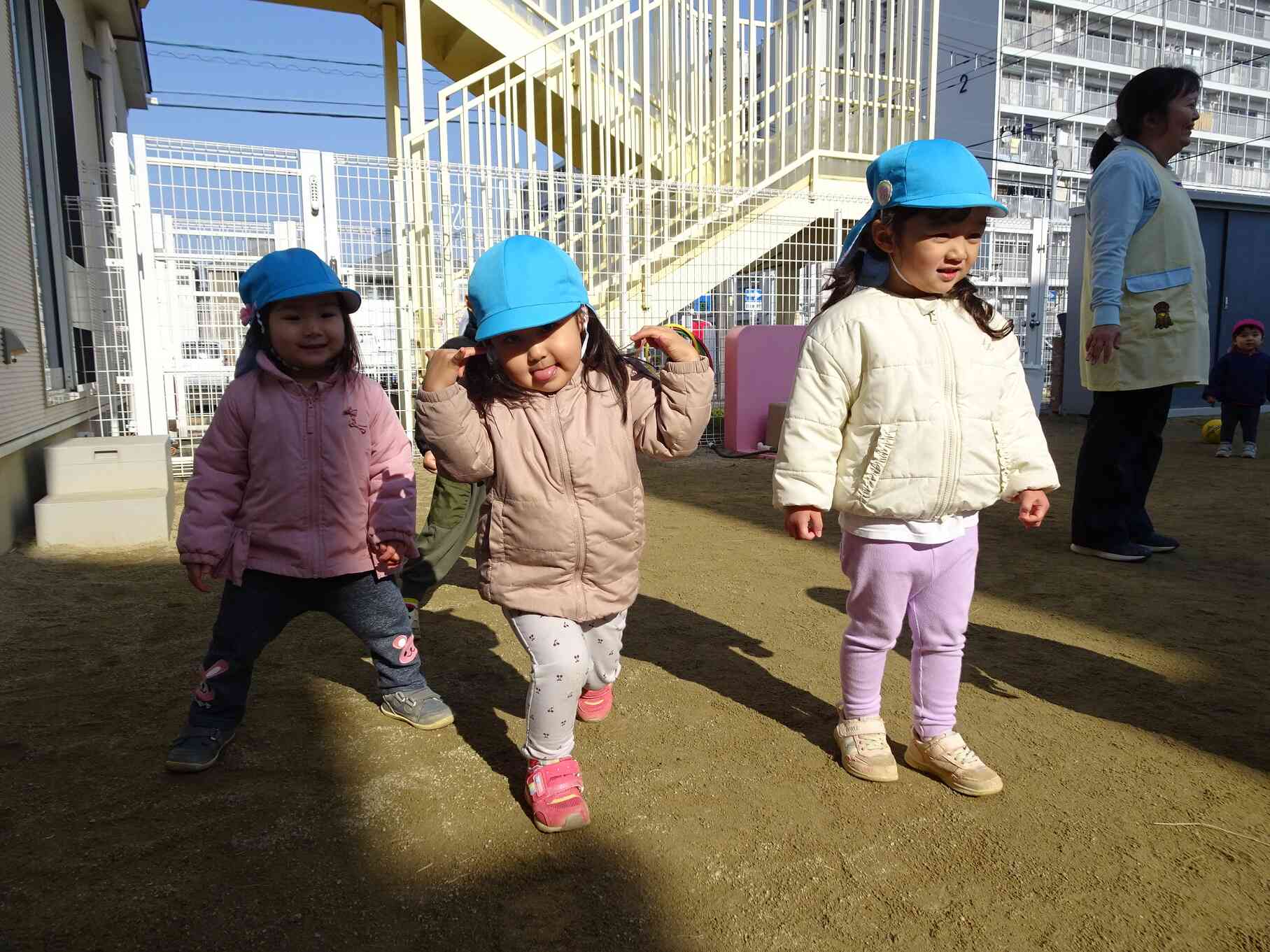 うさぎ組 寒さに負けないぞ！｜ニチイキッズ守山南保育園｜ニチイキッズ